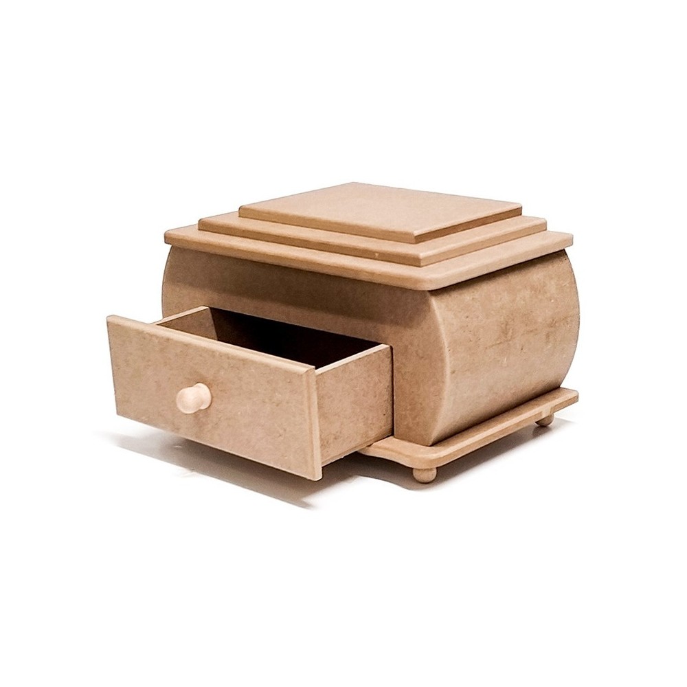 Caja Combada DM Cadence con Cajón 25x17x15cm - Badabadoc Art