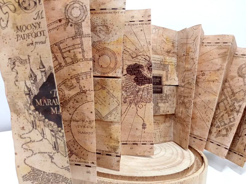 Mapa del Merodeador Harry Potter 16/09/22 - Badabadoc Art Blog